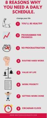 How Daily Schedule Can Ease Your Pain